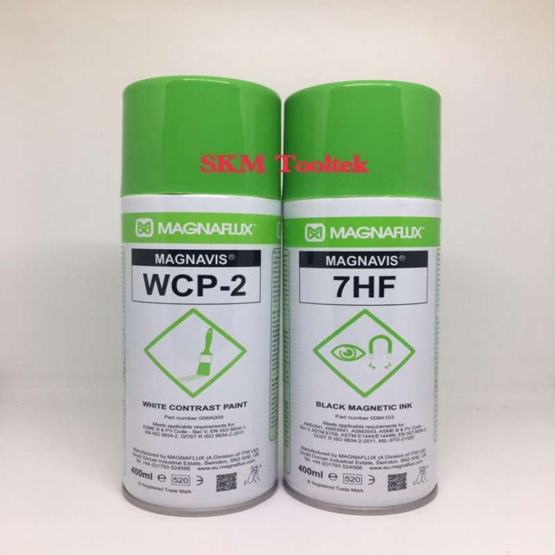 Jual RECOMMEND MAGNAFLUX MAGNAVIS SET 7HF BLACK MAGNETIC INK & WCP-2 ...
