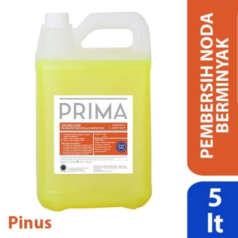 Promo Prima Light Mild (Pembersih Lantai Berminyak) 5 Lt - 4 Liter ...