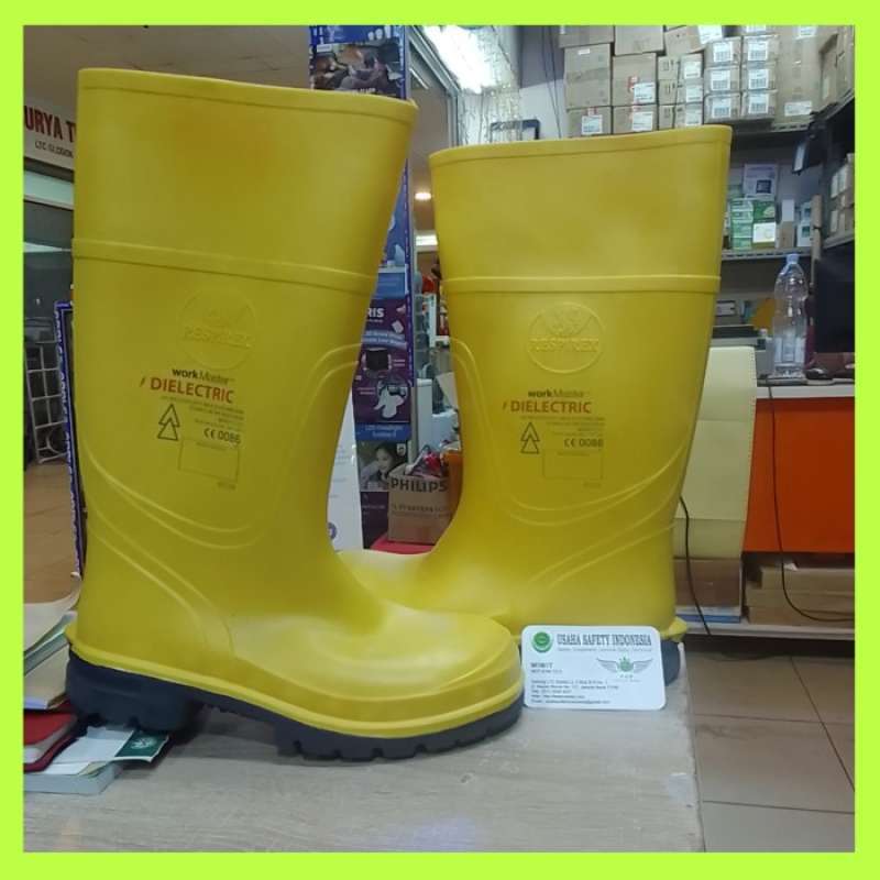 Promo Sepatu Safety Boots Respirex 20 Kv/Sepatu Anti Sengatan Listrik ...