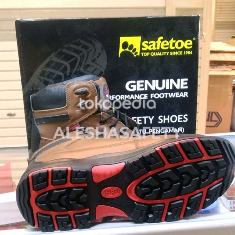 Jual Sepatu safety Tahan Listrik 20 KV Safetoe Luyten M-8370-BR Taiwan ...