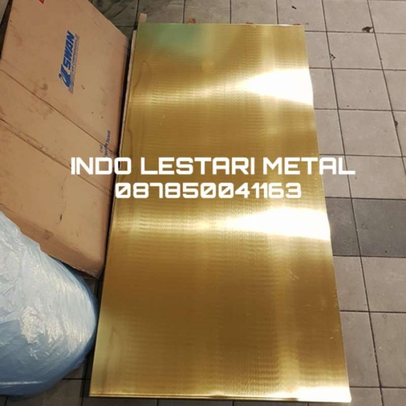 Jual Plat Kuningan 1mm x 30mm x 1meter - kuningan brass di Seller Aizen ...
