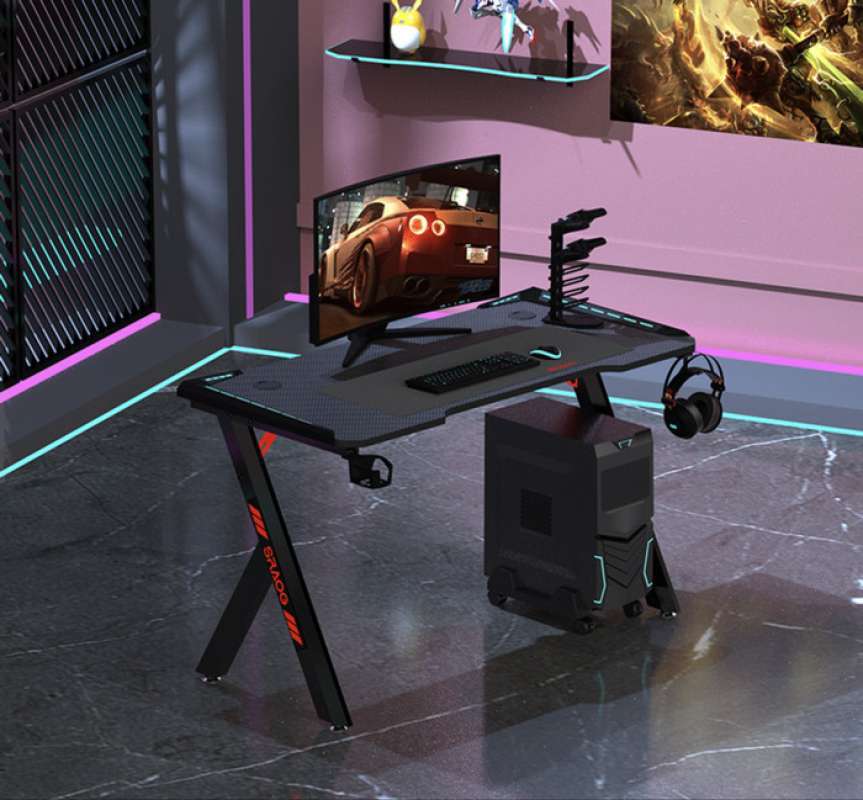 Promo Meja Gaming Meja Kerja Meja Komputer Gaming desk Diskon 23% di ...