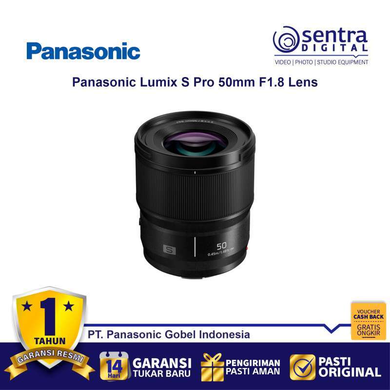 Jual Panasonic Lumix S Pro Lens 50mm F1.8 di Seller Sentra Digital ...