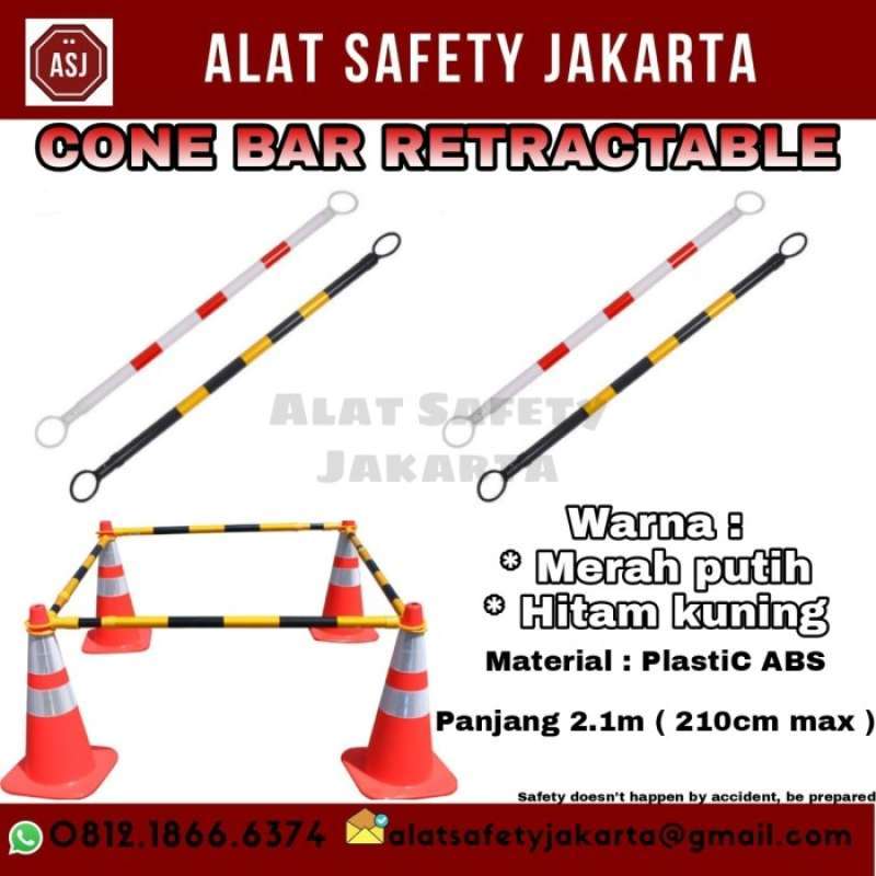 Jual Cone Bar Retractable / Stick Penghubung Safety Cone Di Seller ... Jual Cone Bar Retractable / Stick Penghubung Safety Cone Di Seller ...