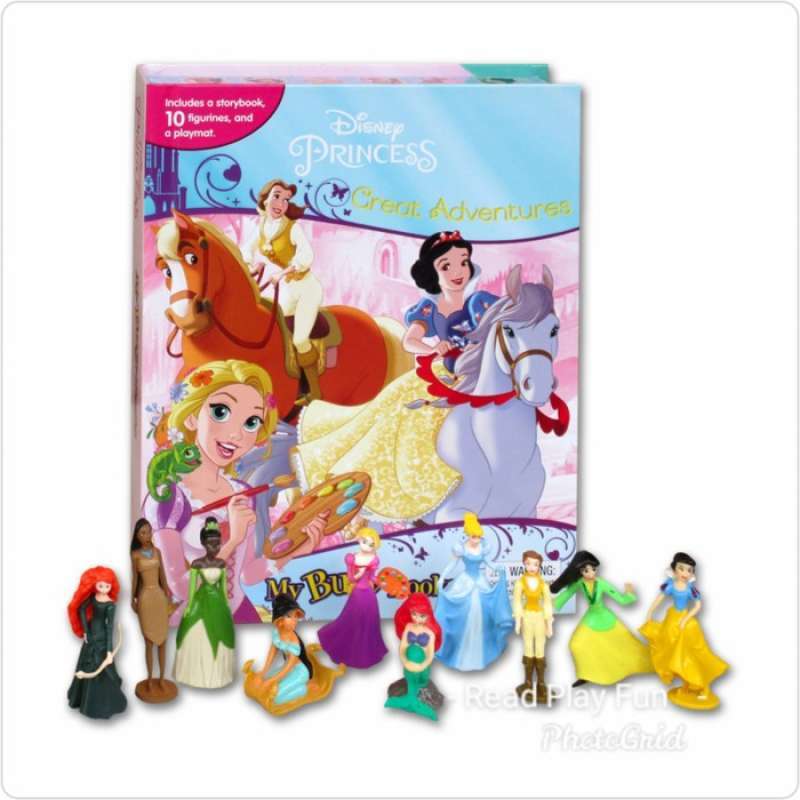 Jual My Busy Book Disney Princess Great Adventures Includes A Storybook ...