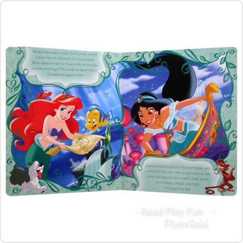 Jual My Busy Book Disney Princess Great Adventures Includes A Storybook ...