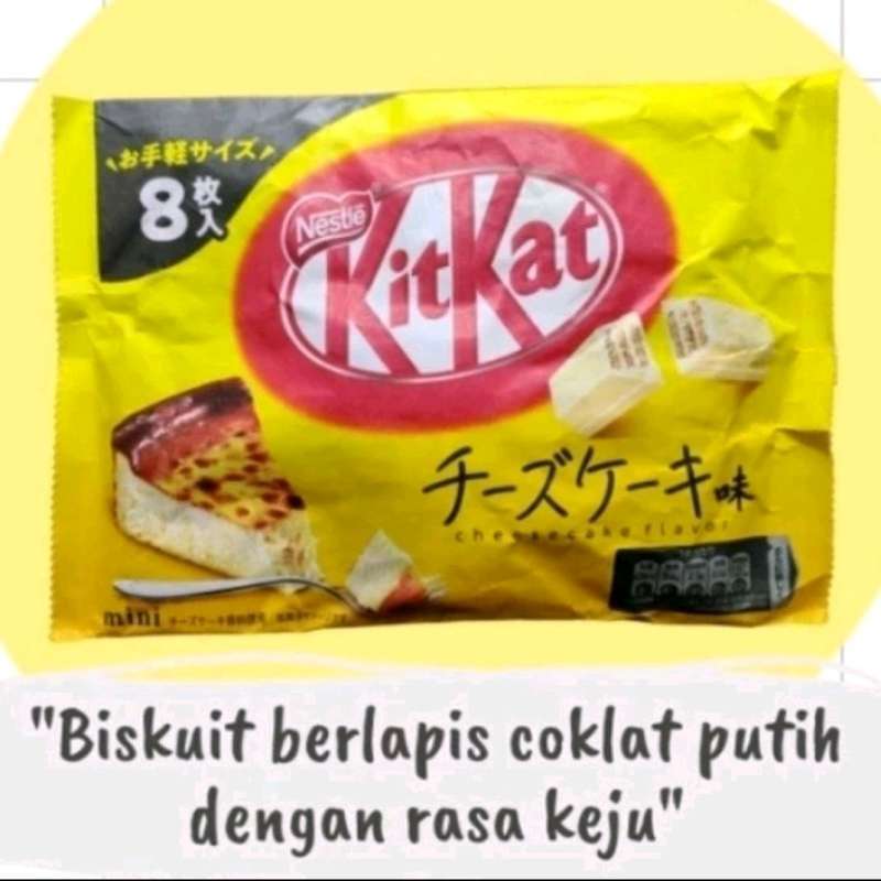Jual Kitkat Cheesecake Flavor Kit Kat Cheese Cake Di Seller Steampowfin ...