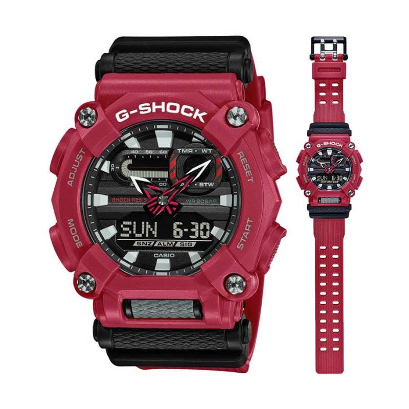 Promo Casio G-shock Jam Tangan Pria - Merah [ga-900-4adr] Diskon 35% Di ...