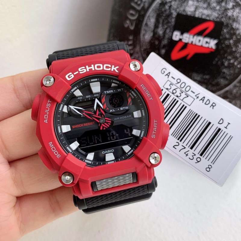 Promo Casio G-shock Jam Tangan Pria - Merah [ga-900-4adr] Diskon 35% Di ...