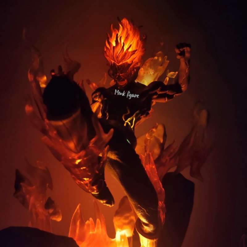 Promo Statue Naruto Might Guy Eight Gate With Elektrik Led Diskon 23% ...