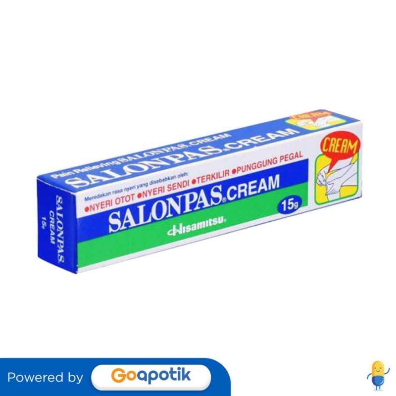 Jual Salonpas Cream 15 Gram Di Seller Apotek Bojong Gede - Bojonggede ...