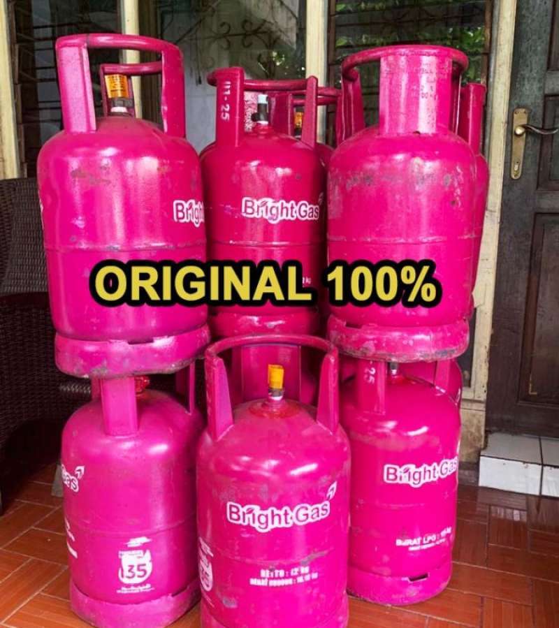 Jual TABUNG GAS 12 KG BRIGHT GAS ELPIJI 12 KG KOSONG - TANPA ISI di ...
