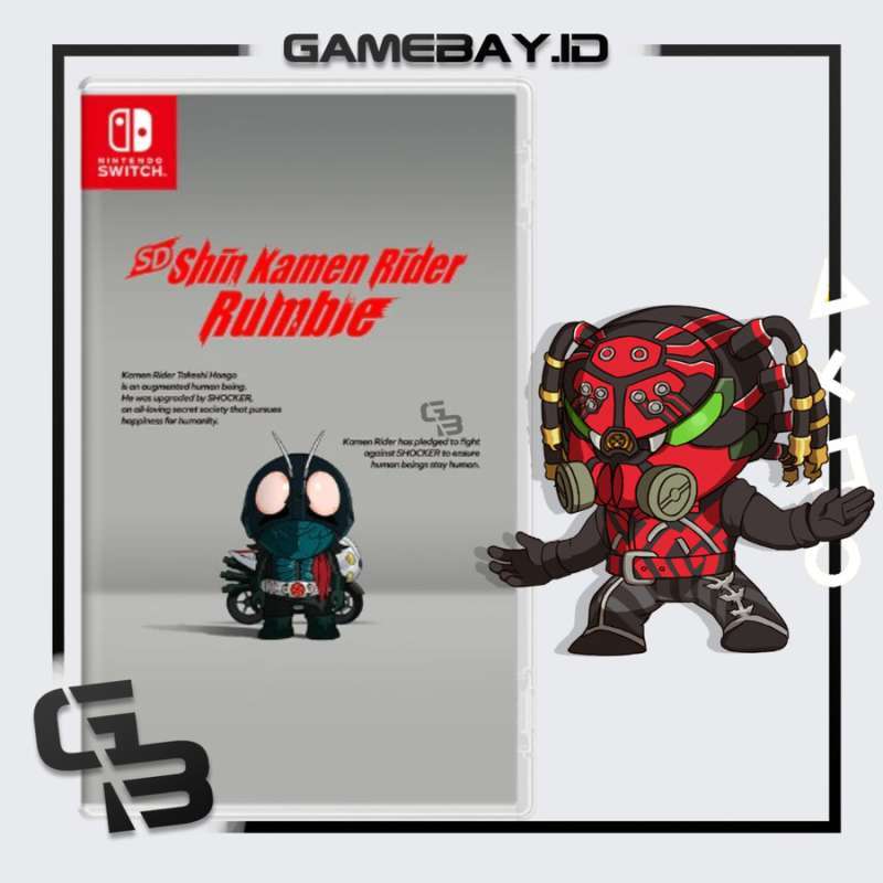 Jual Nintendo Switch SD Shin Kamen Rider Rumble di Seller Gamebay ...