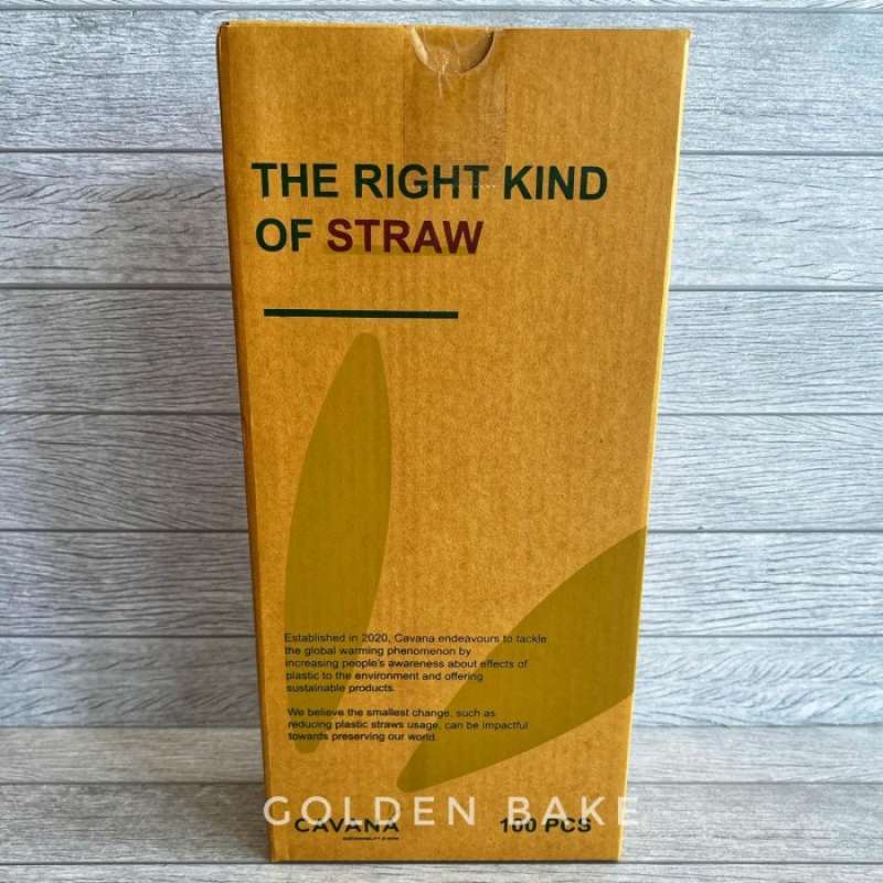 Promo Cassava Straw Cavana Sedotan Ramah Lingkungan Diskon 50% di ...