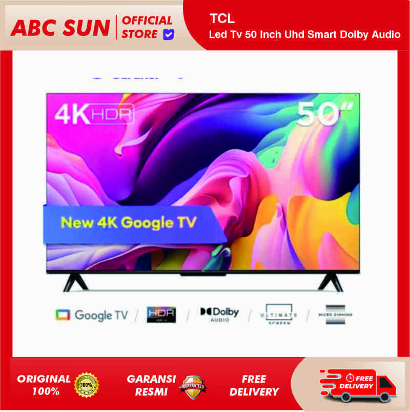 Jual Tcl 50a28 Led Tv 50 Inch Uhd Smart 4k Dolby Audio Di Seller Sun ...