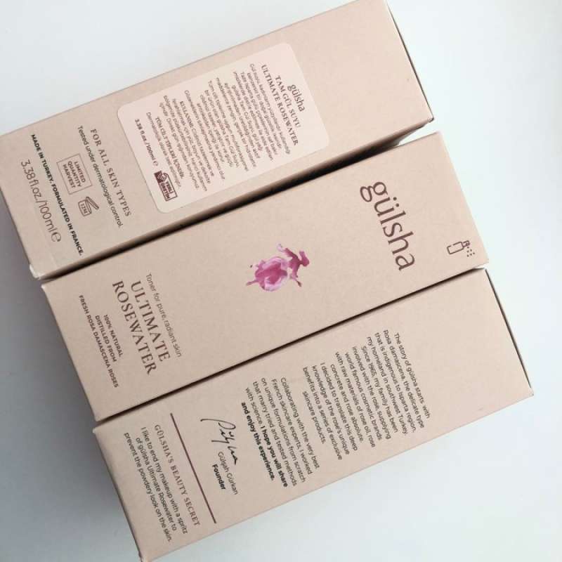 Jual Gulsha Ultimate Rose Water Turki - Kemasan 100 Ml Di Seller Paras ...