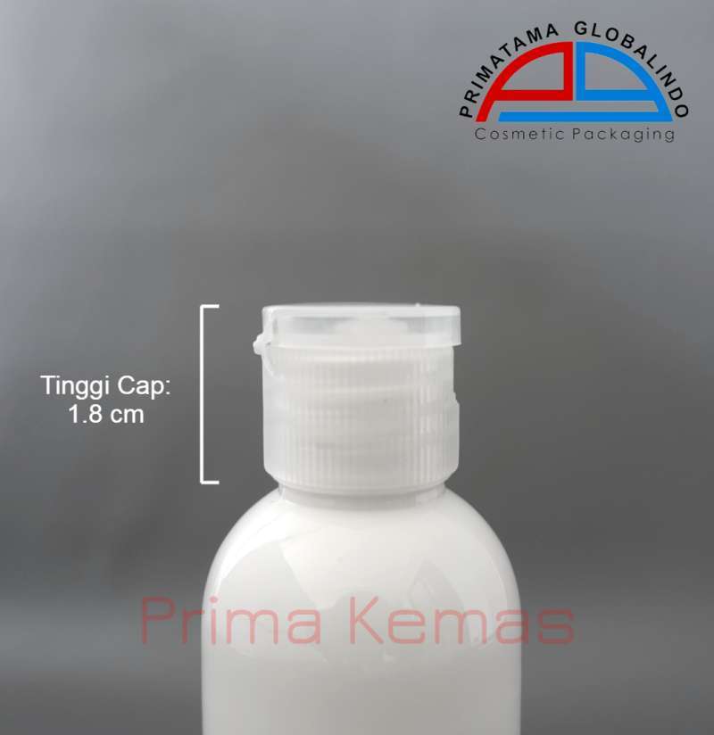 Jual Botol Fliptop 60 Ml Putih - Botol Kosmetik - Botol Skincare Fliptop Natural Di Seller Prima ...