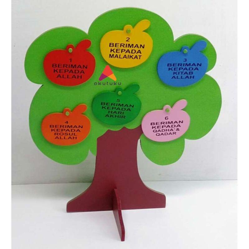 Jual Pohon Rukun Iman - Mainan Edukasi Di Seller Akutuku_id - Juwiran ...