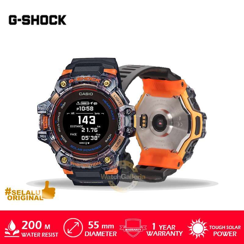 Promo Jam Tangan Casio G-Shock GBD-H1000-1A4 Original - Black Orange ...