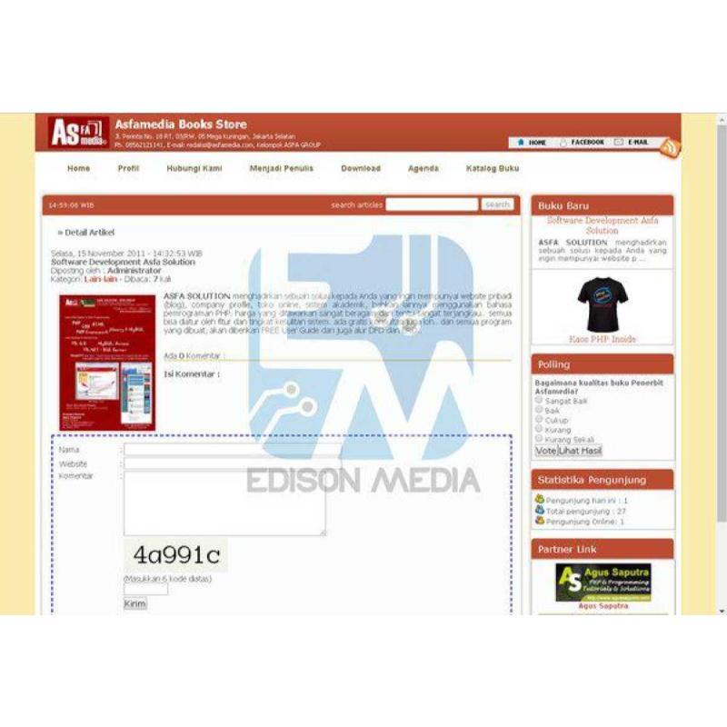 Jual Aplikasi Penjualan Buku Gramedia Berbasis Web di Seller P-Store ...