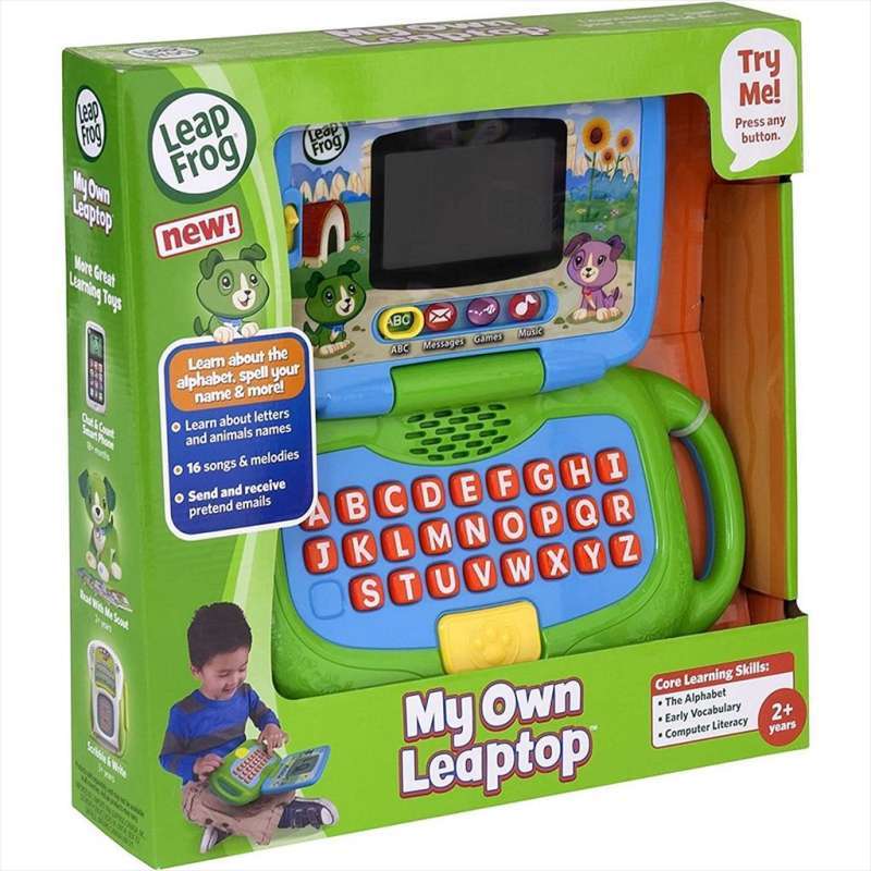 Jual LeapFrog 19150 My Own Leaptop Green Leap Frog di Seller Cupliss ...