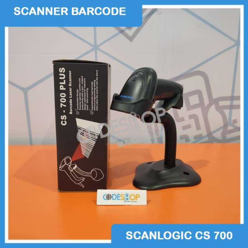 Jual Barcode Scanner Scanlogic Cs-700 Plus 1d Laser Di Seller Codeshop ...