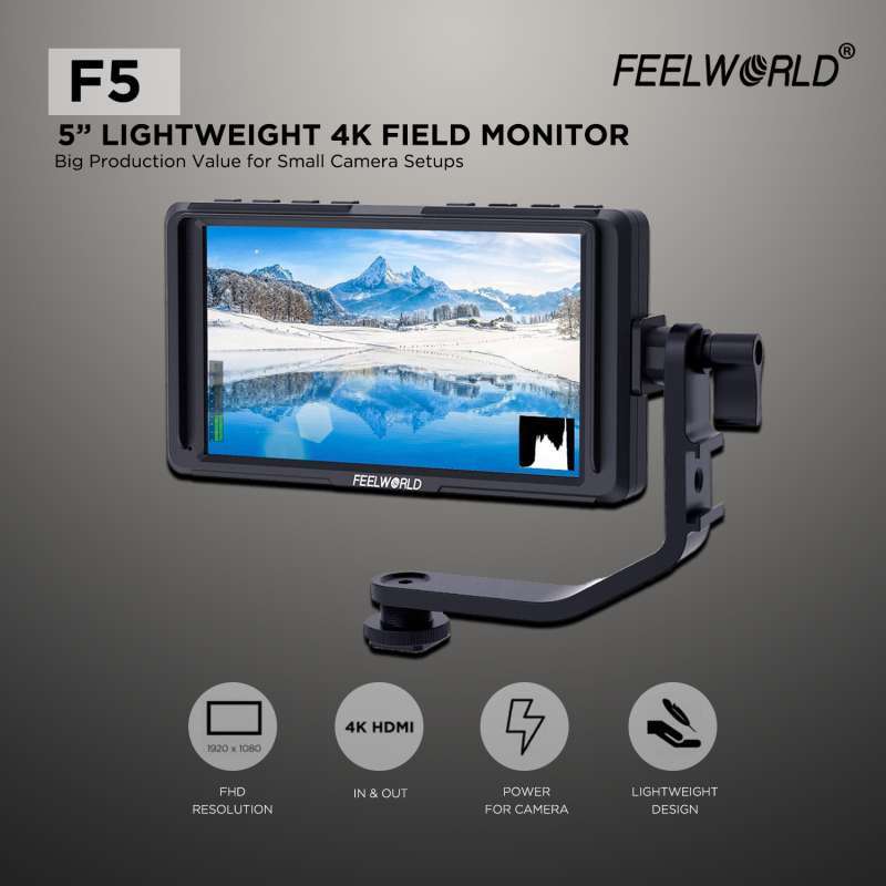 Jual Monitor Feelworld F5 5 4K Monitor HDMI di Seller Feelworld ...