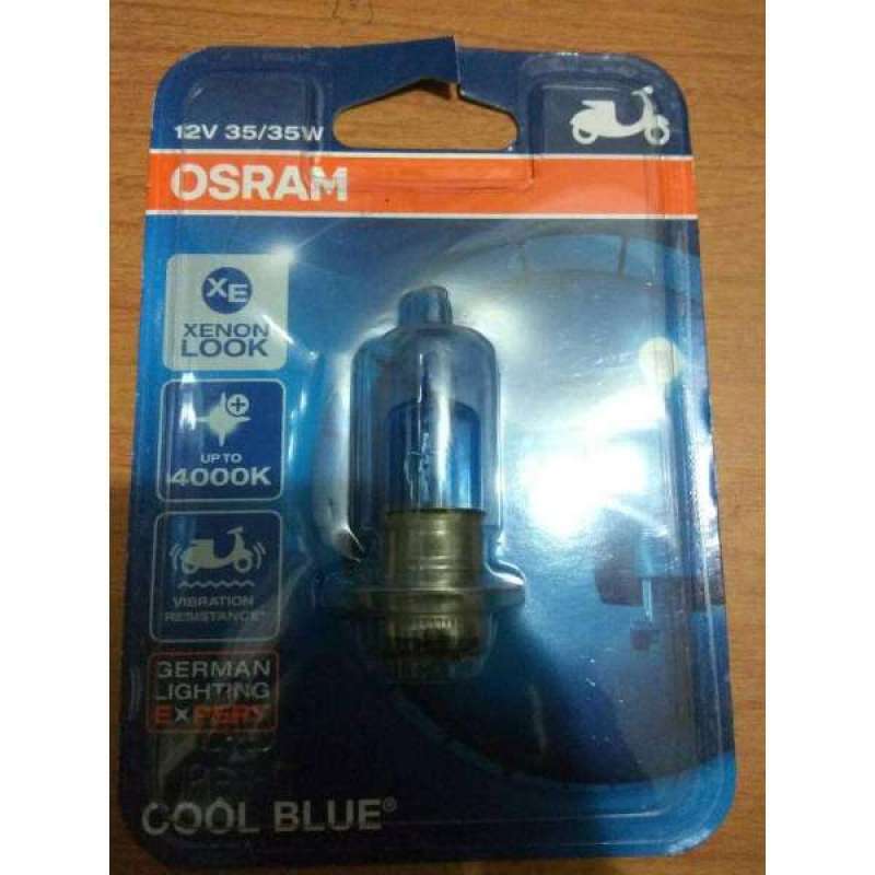 Jual Osram Cool Blue H6 Kaki-1 Lampu Depan Halogen Motor Bebek Matic di Seller Beeshop Automotto ...