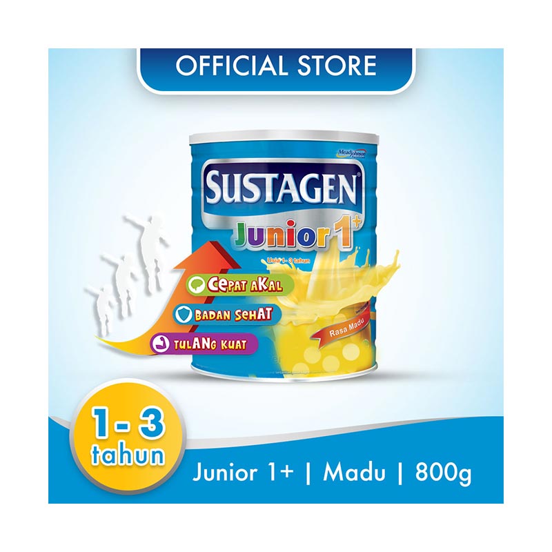 Jual Sustagen Junior 1+ Madu Susu Formula Tin 800gr di Seller Blimart ...