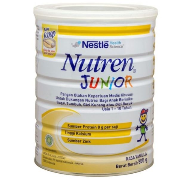 Jual Nutren Junior Susu Formula 800gr di Seller Toko Susu Berkat ...
