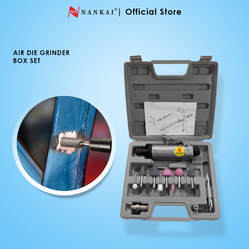 Promo Air Die Grinder Set Kit Alat Tuner Gerinda Angin Nankai Diskon 73 ...