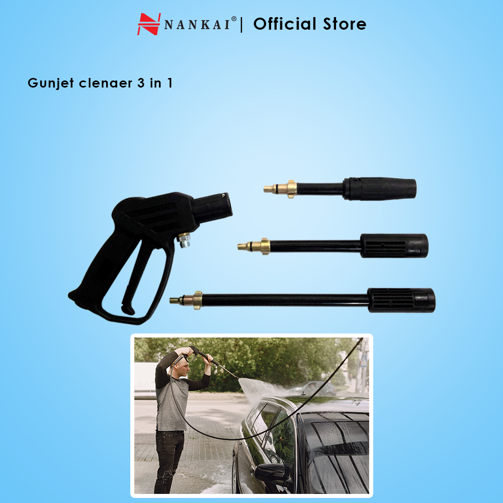 Jual Gun Jet Cleaner Alat Semprotan Cuci Mobil Motor [3in1] Nankai di ...