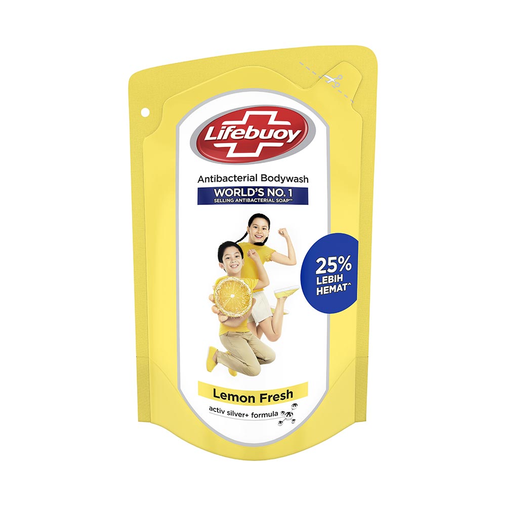 Jual Lifebuoy Lemon Fresh Refill Body Wash [400 mL] di Seller Manna ...