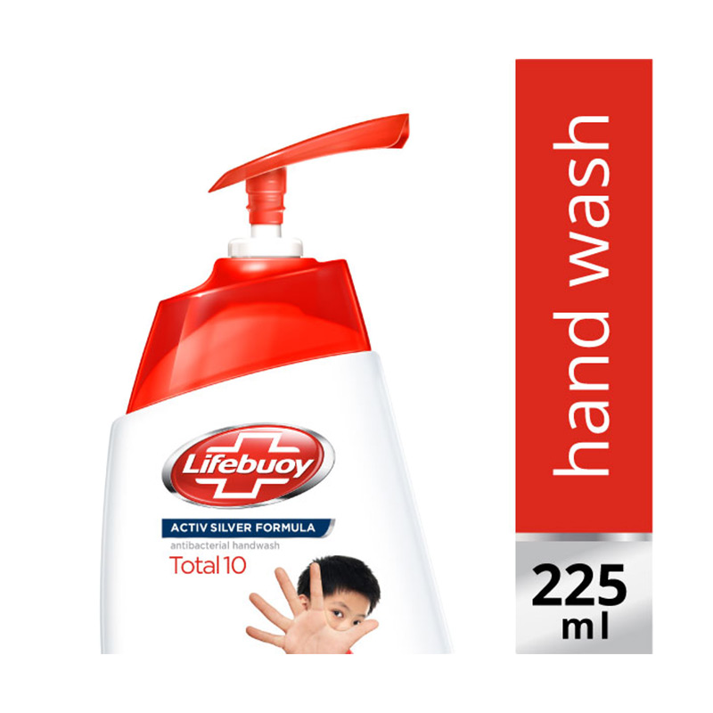 Jual Lifebuoy Total 10 Pump Hand Wash [225 Ml] Di Seller Unilever Store ...