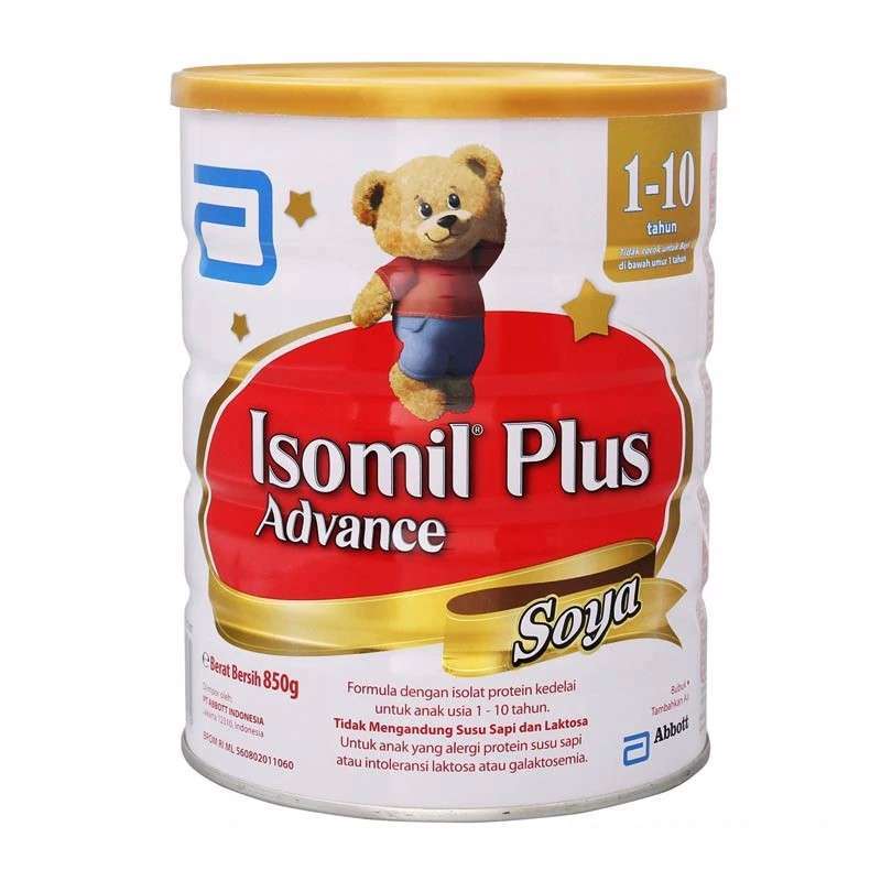 Jual Abbott Isomil Plus Advance Soya 1-10 Tahun [850 Gr] Di Seller ...