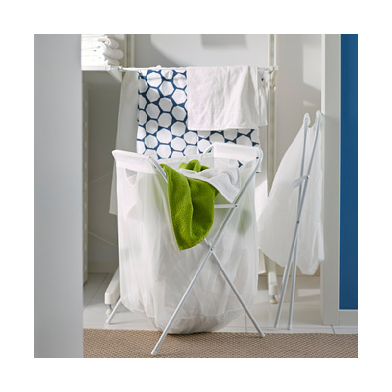 Jual Ikea Jall White Laundry Bag Online Maret 2021 | Blibli