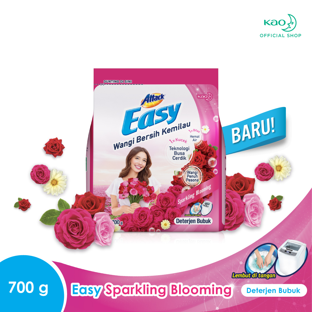 Promo Attack Easy Sparkling Blooming [700 g] Diskon 16% di Seller KAO ...