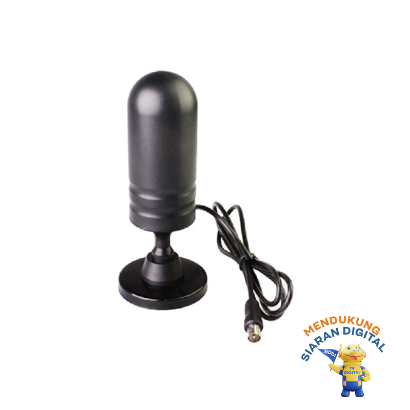 Jual Antena Portable DVB-T 30 dBi Hitam Digital Antenna di Seller ...
