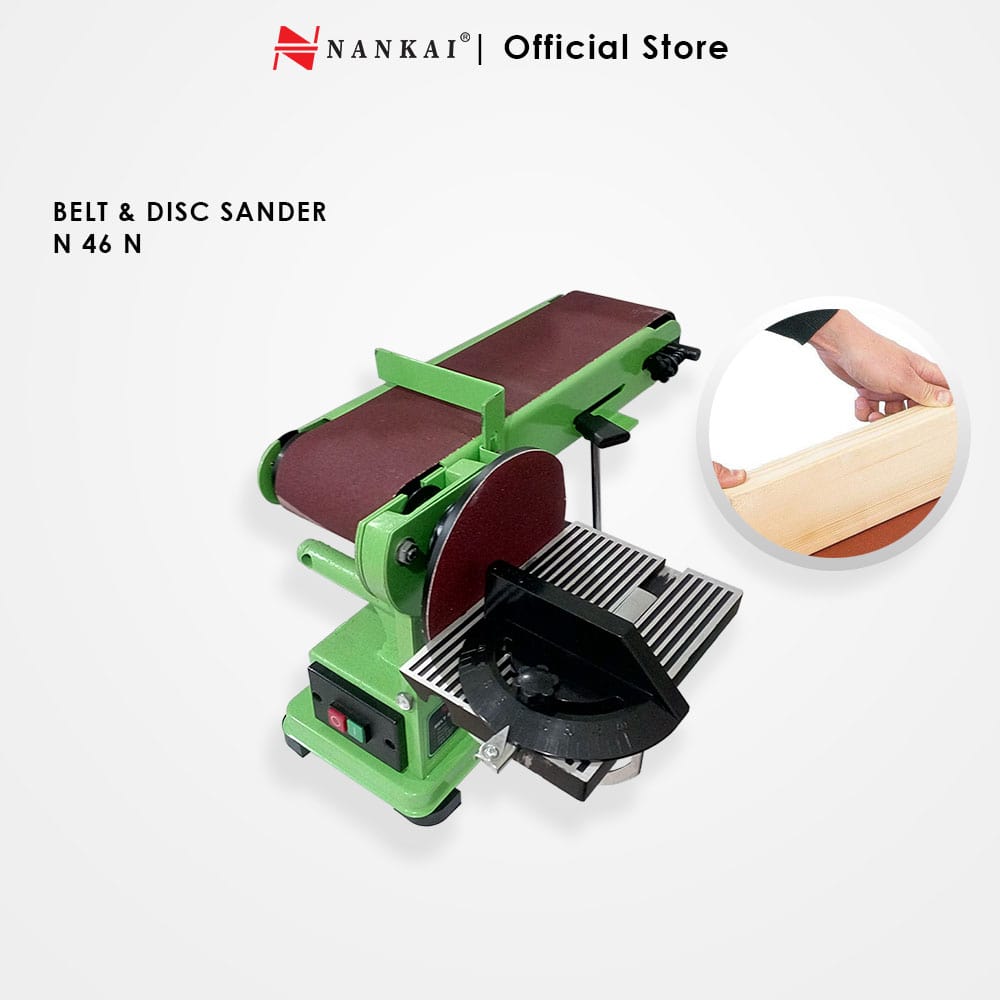 Jual Belt Disc Sander N46 Mesin Amplas Elektrik Nankai di Seller Nankai ...