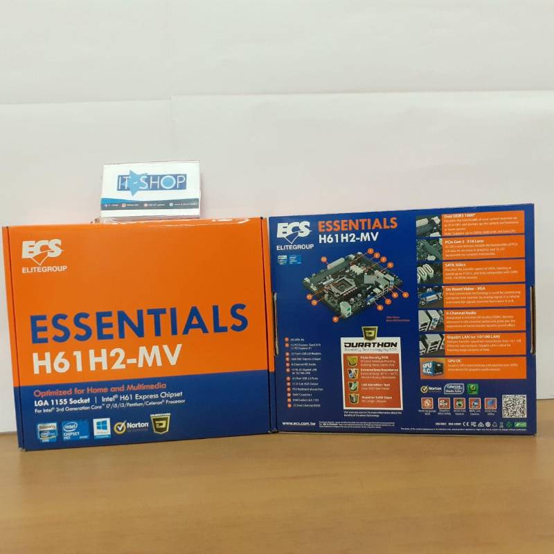 Promo Ecs H61h2 Mv Motherboard Diskon 11% Di Seller Jeqa Komputer ...