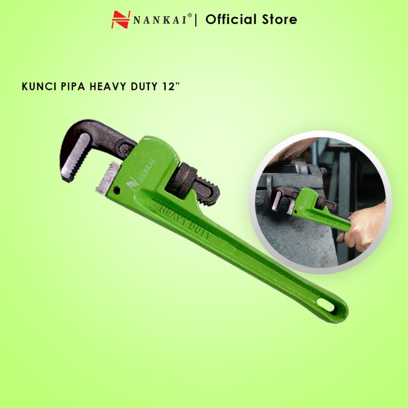 Jual Kunci Pipa Heavy Duty [12 Inch] Nankai di Seller Nankai Tools ...
