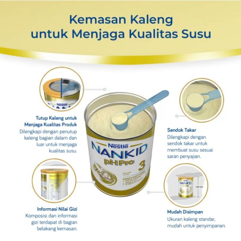 Jual Cepat Sampe - NAN kid pH Pro 3 GENTLEOPTIPRO 800g di Seller Mr ...