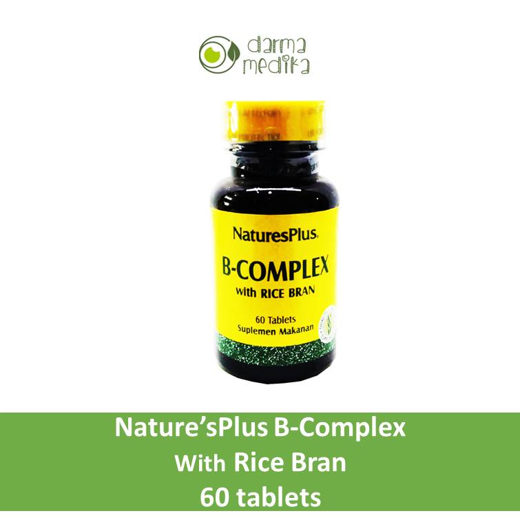Jual Nature's Plus B Complex (60 Tablets) di Seller Darma Medika ...