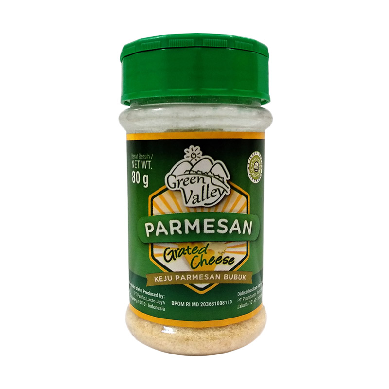 Jual Green Valley Grated Parmesan Cheese [80 gr] di Seller ...