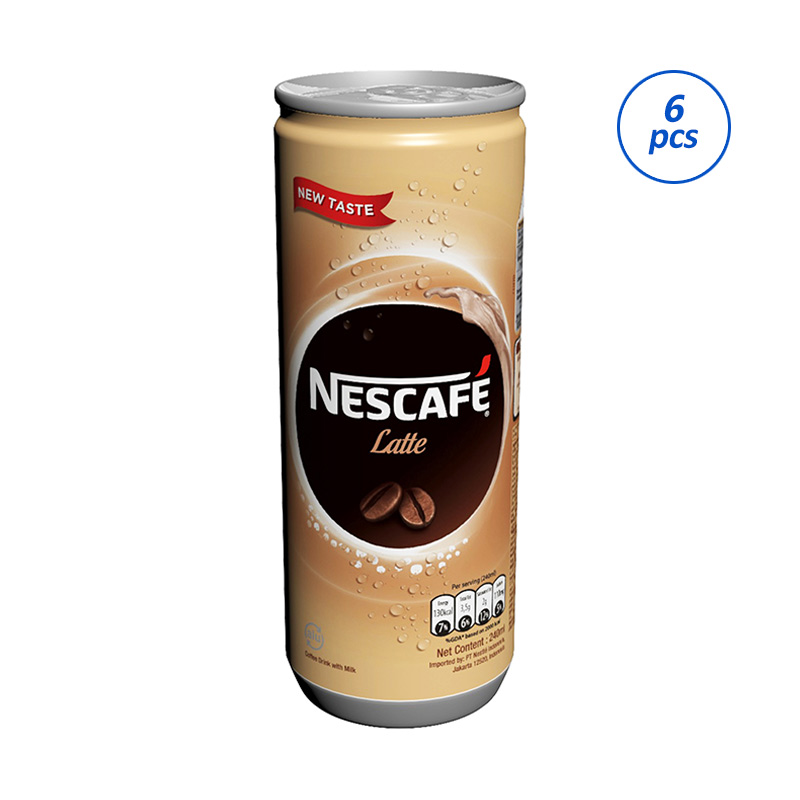 Jual Nescafe Latte Can [240 Ml/24 Pcs] Di Seller The Sweet Recipe ...