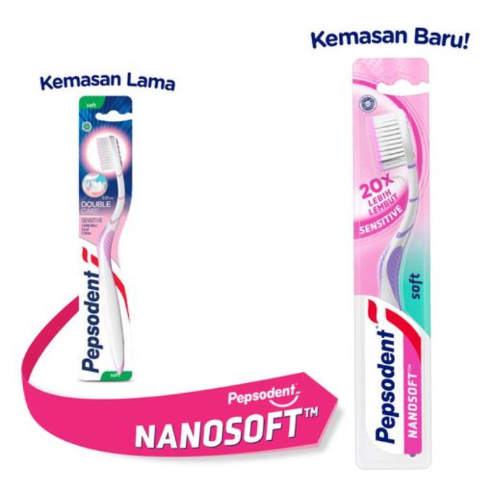 Jual Pepsodent Nano Soft Sensitive Sikat Gigi Multipack [3 Pcs] di Seller Unilever Store ...