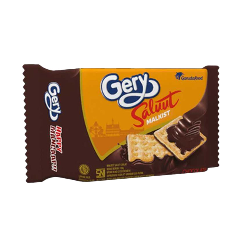 Jual GarudaFood Gery Saluut Malkist Coklat Family Pack Biskuit [110 g ...