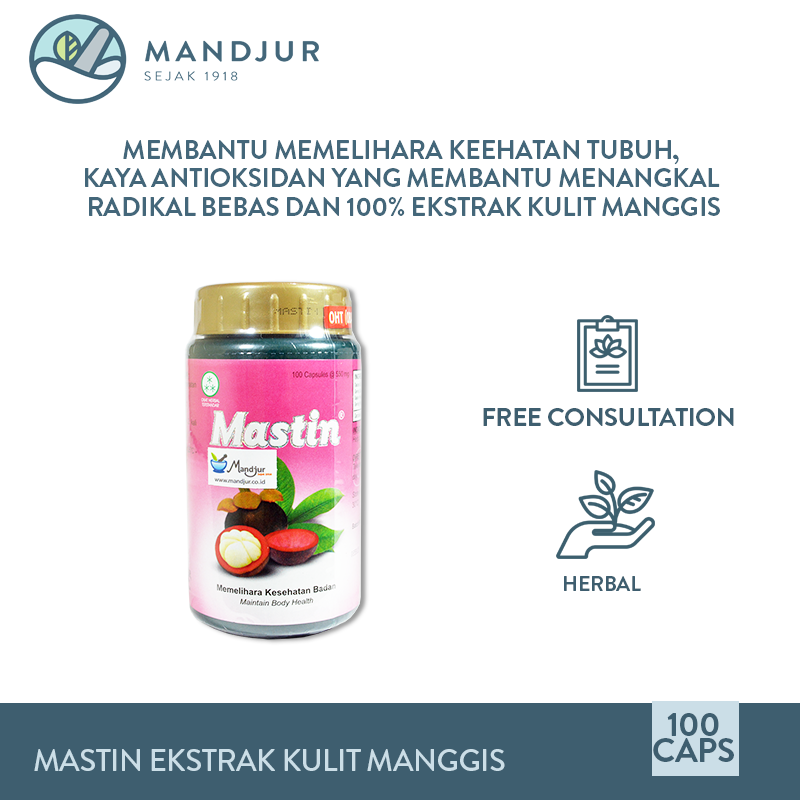 Promo Kapsul Mastin Borobudur Ekstrak Kulit Manggis, Obat Herbal ...