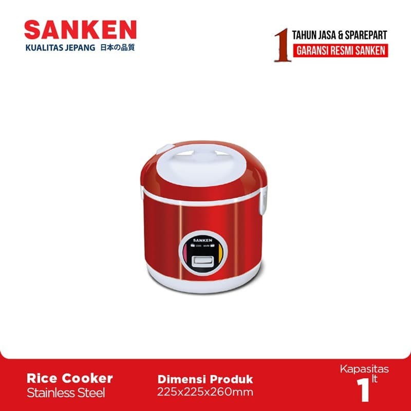 Jual Sanken SJ-200 Rice Cooker - Merah [1 L] di Seller Blibli.com ...
