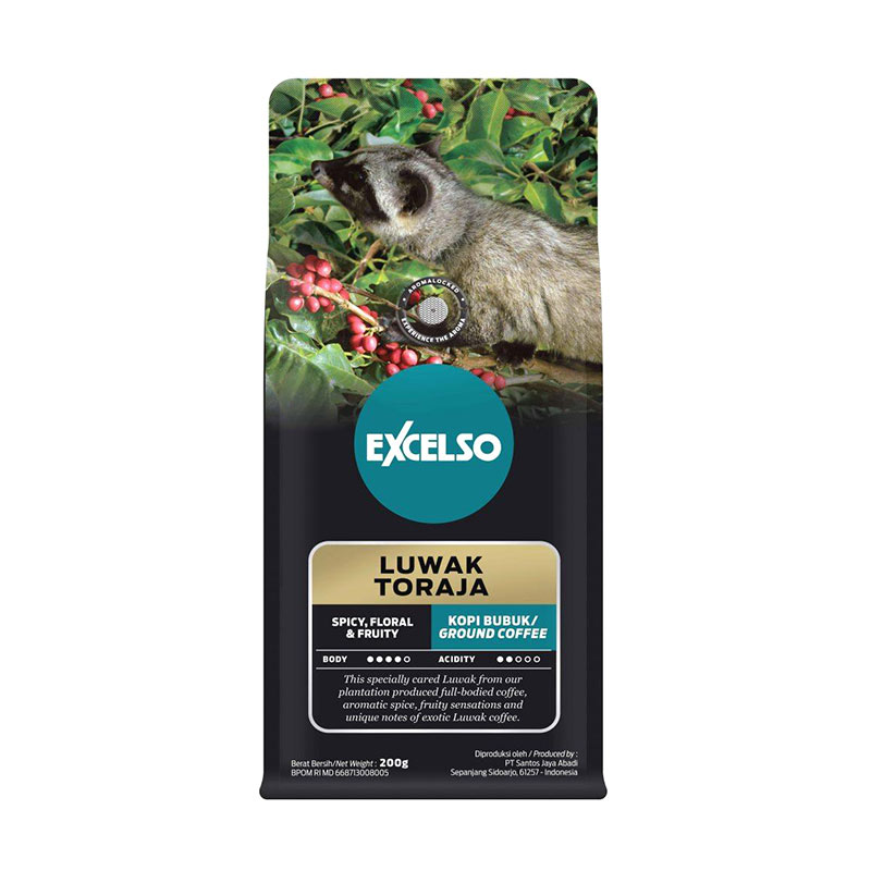 Jual Excelso Luwak Toraja Kopi [200 g] di Seller Syu Shop - Kapuk Muara ...